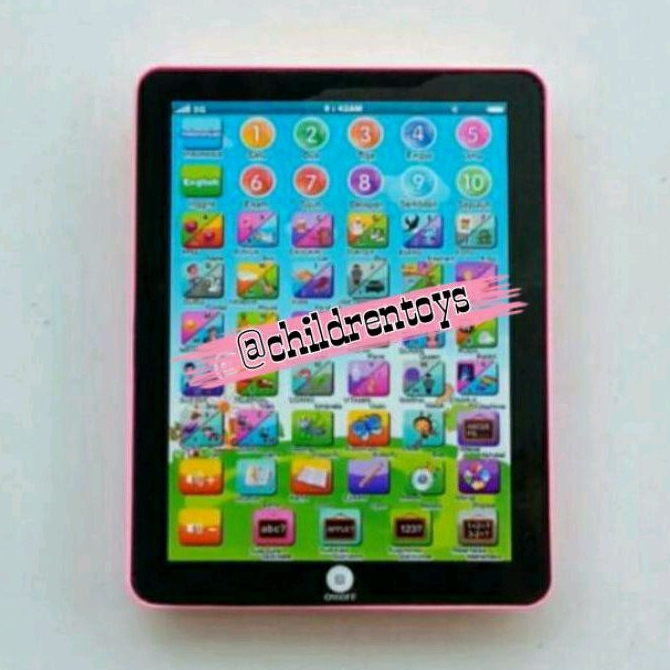 Jual Mainan iPad / mini play pad 2in1 /Mainan belajar anak | Shopee ...