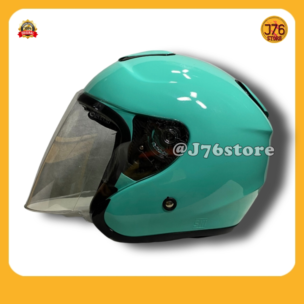 Jual Helm Sepeda Motor Half Face Model Kyt Kyoto Solid Polos Bye Priest ...