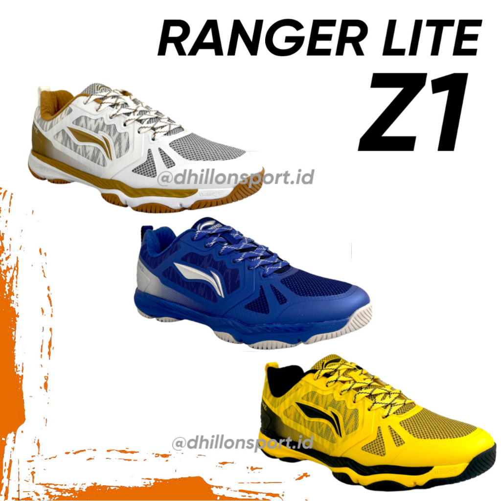 Jual Sepatu Badminton LINING RANGER LITE Z1 Original / LI-NING Z1 ...