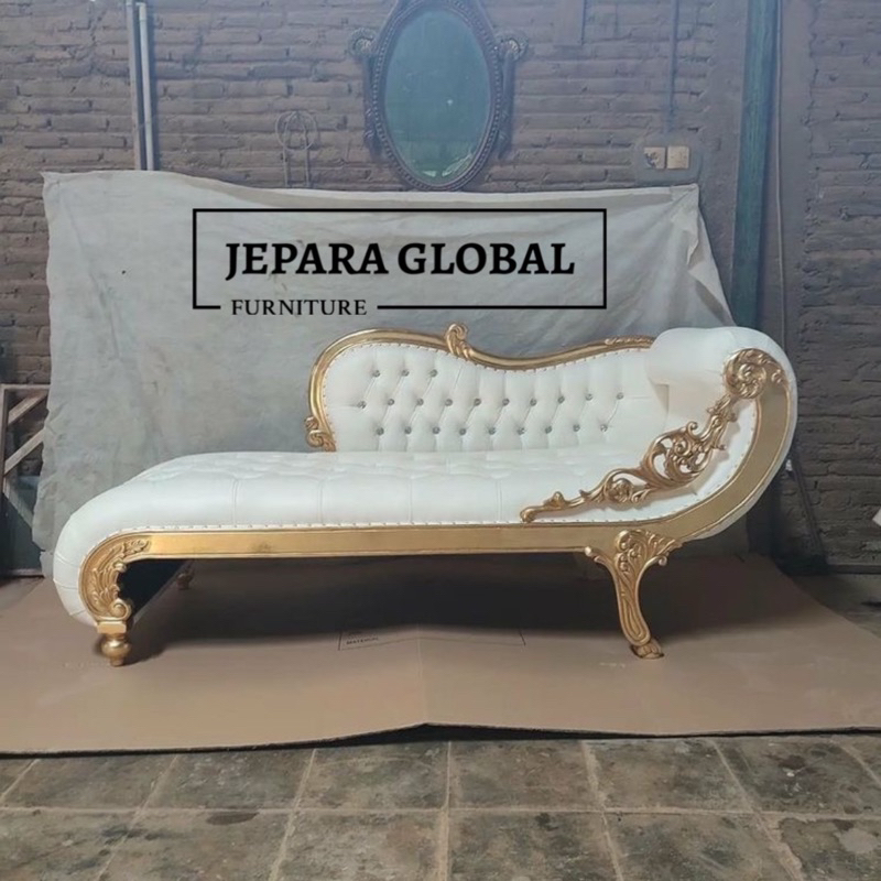 Jual Kursi sofa ukir cleopatra gold (kursi jati,sofa jati,sofa ukir ...