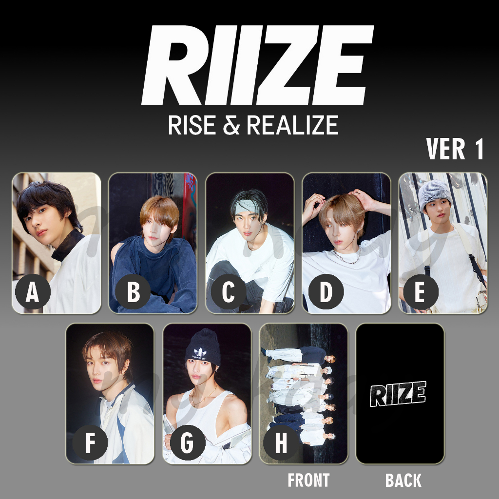 Jual PC-1367, Photocard RIIZE Get a Guitar: Siren 2 sisi | Shopee Indonesia