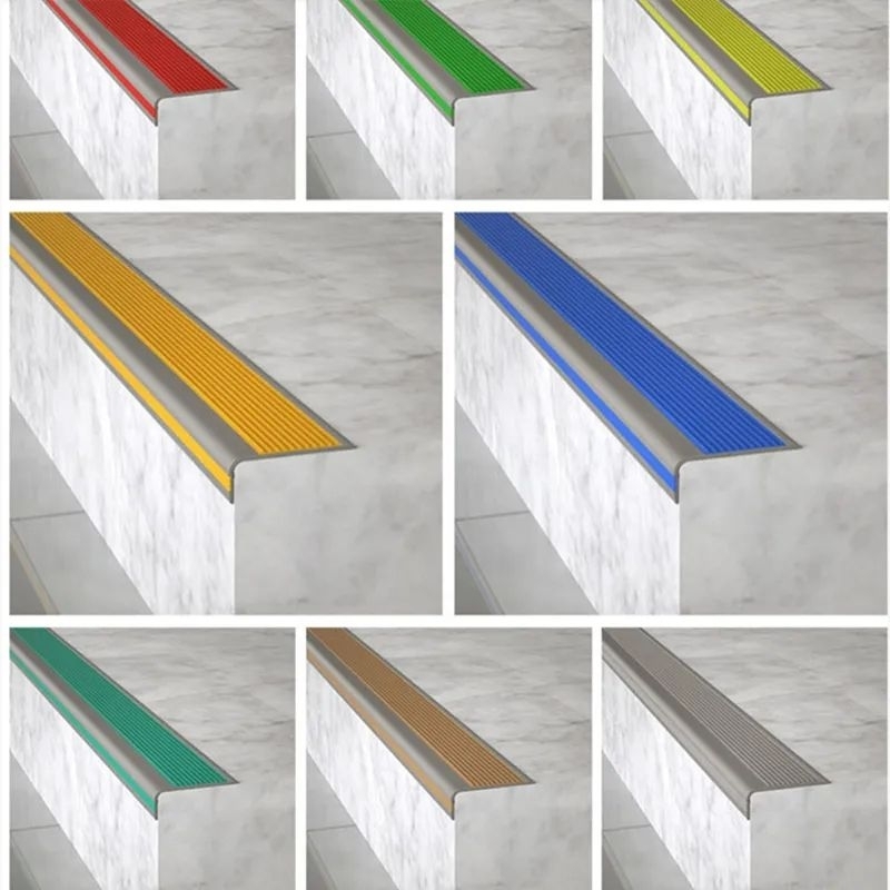 Jual Lis tangga anti slip Stepnosing karet dengan perekat kuat | Shopee ...