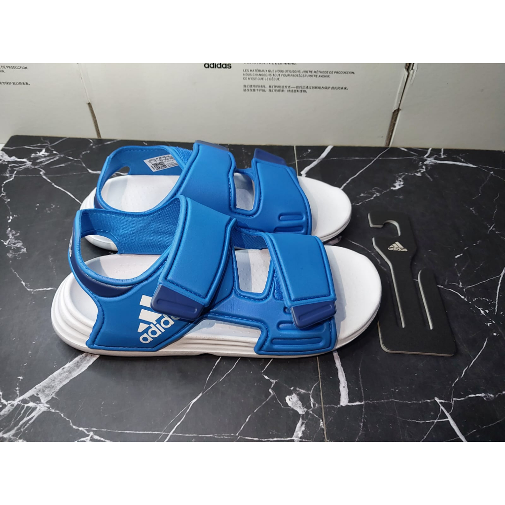 Jual Sepatu Sandal Anak Adidas Altasswim C GV7803 | Shopee Indonesia