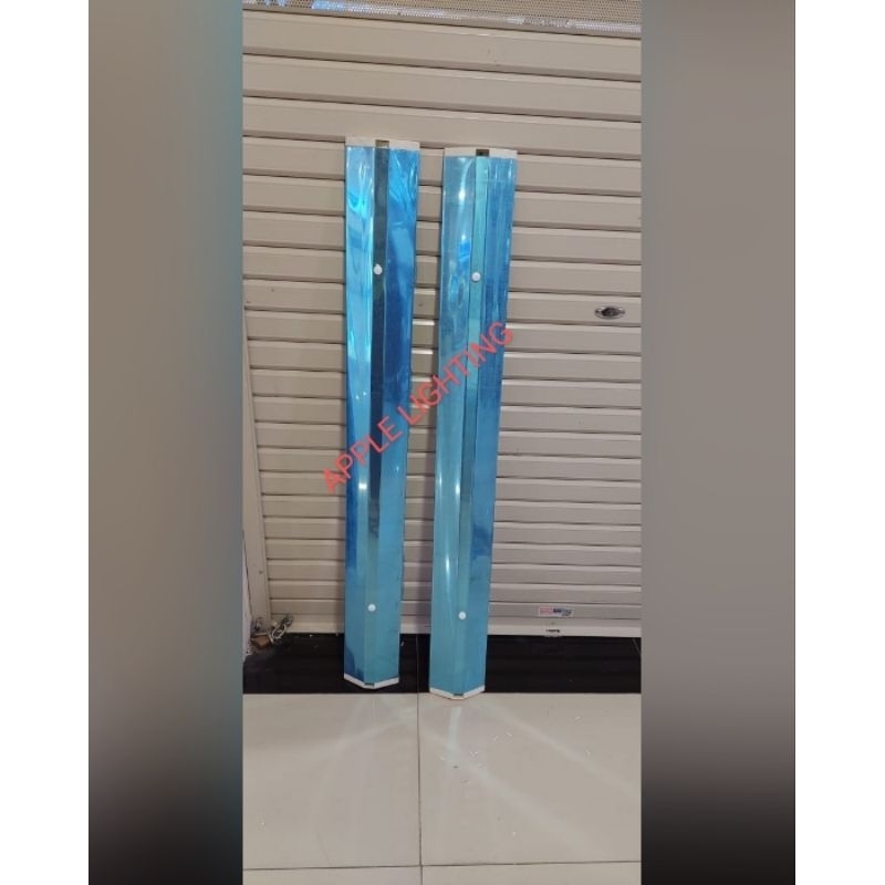 Jual KAP LAMPU V SHAPE MIRROR 1x36W + FITTING | Shopee Indonesia