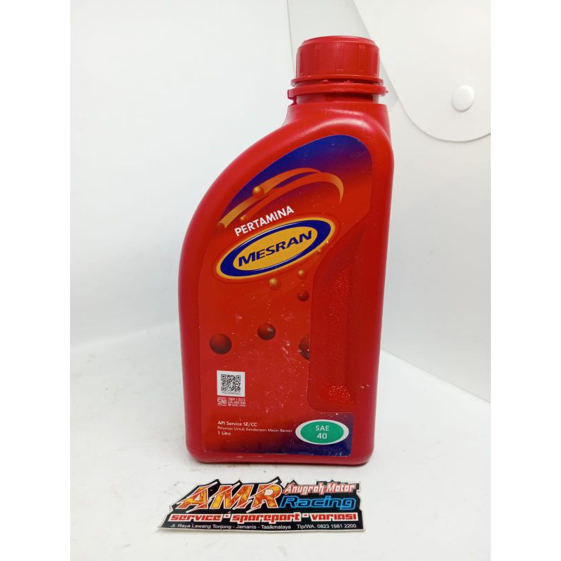 Jual OIL MESRAN SAE 40 1 LITER | Shopee Indonesia
