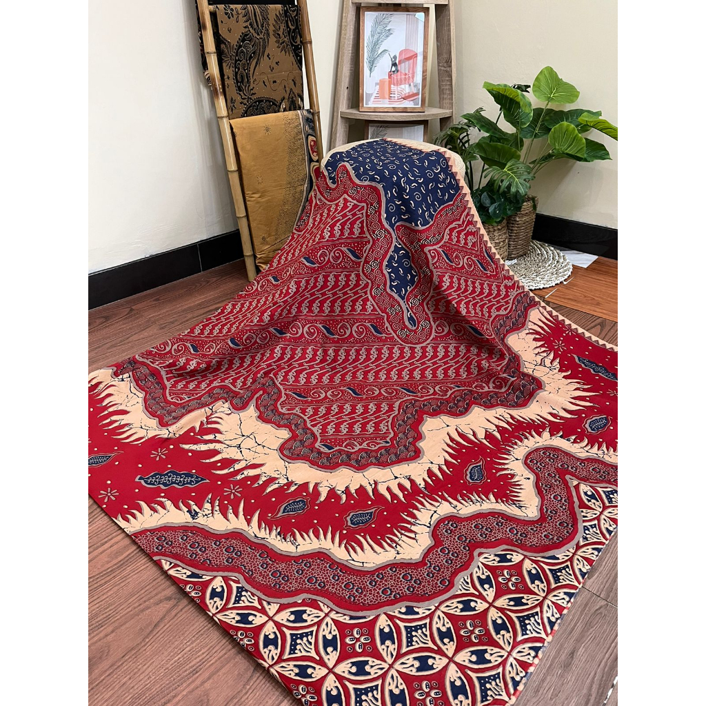 Jual Kain Batik SOLO motif galaran kawung gede | Shopee Indonesia