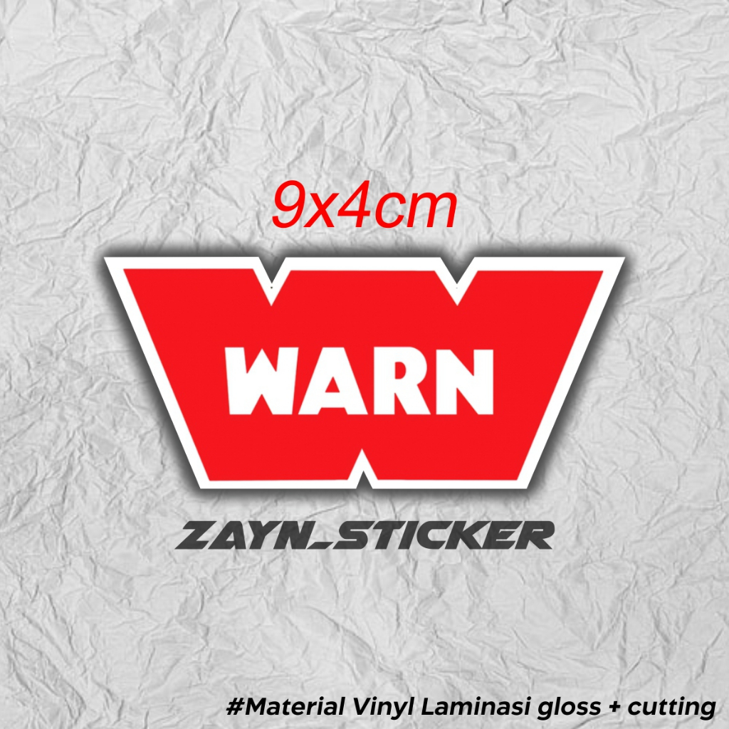 Jual STICKER STIKER WARN 9X4CM | Shopee Indonesia
