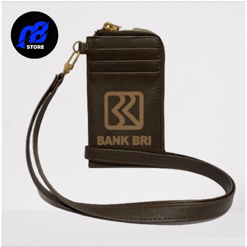 Jual TEMPAT ID CARD KULIT BANK BRI ID CARD KULIT HOLDER BANK BRI ...