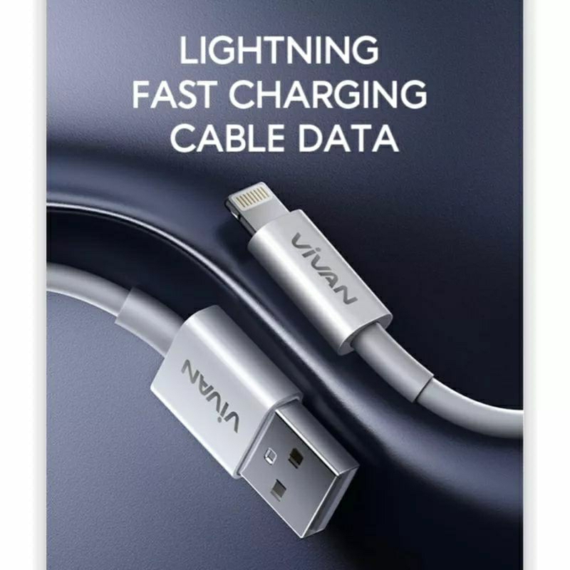 Jual Kabel Data Usb Lingtning Vivan Premium Quality Cable Fast Charging ...