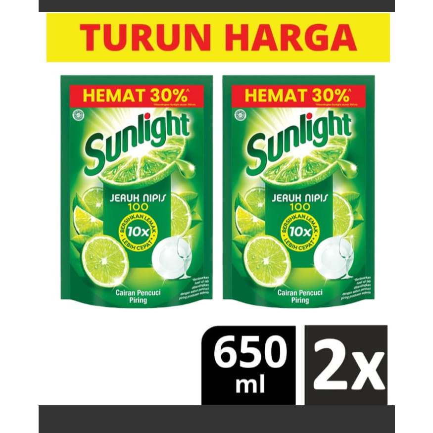 Jual Sunlight 650ml 2 pcs, sunlight habbatussauda 650ml, Sunlight jeruk ...