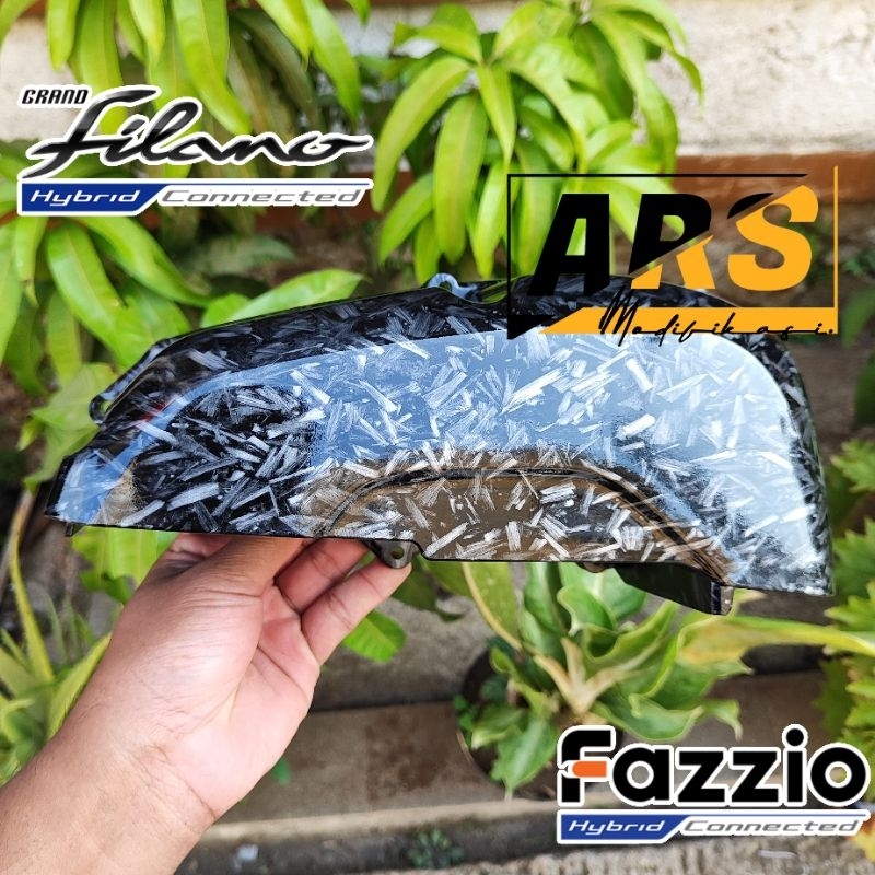 Jual Tutup Filter Fazzio Grand Filano Gear 125 Ultima Hybrid Carbon WTP ...