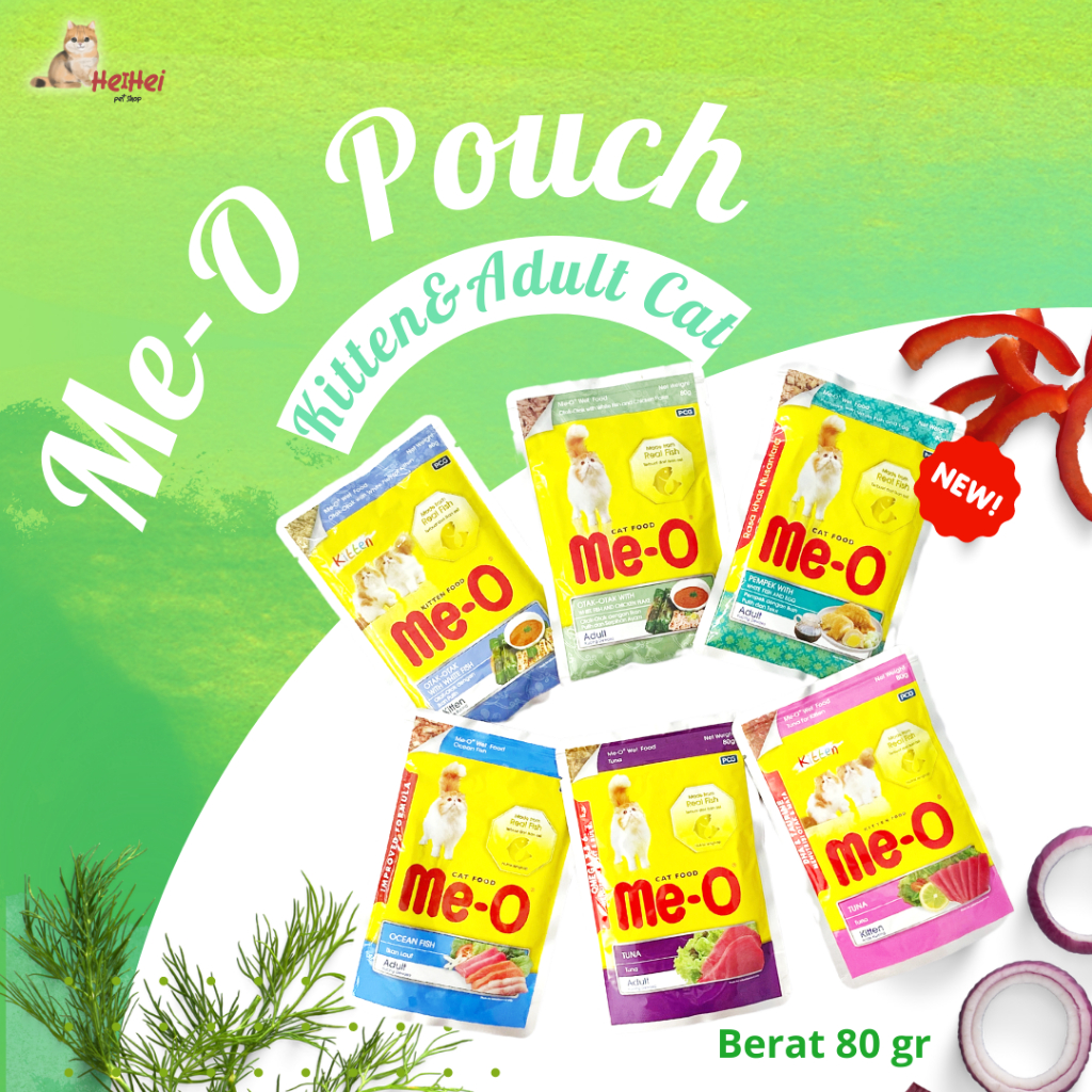 Jual Meo Cat Pouch 80 gr - Makanan Kucing Me-O Pouch Kitten Adult Wet ...
