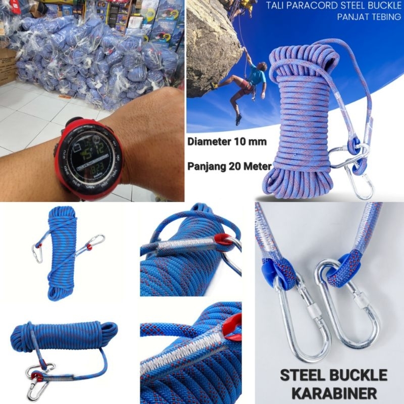 Jual karmantel rope climbing outbound alat keselamatan kerja gondola ...