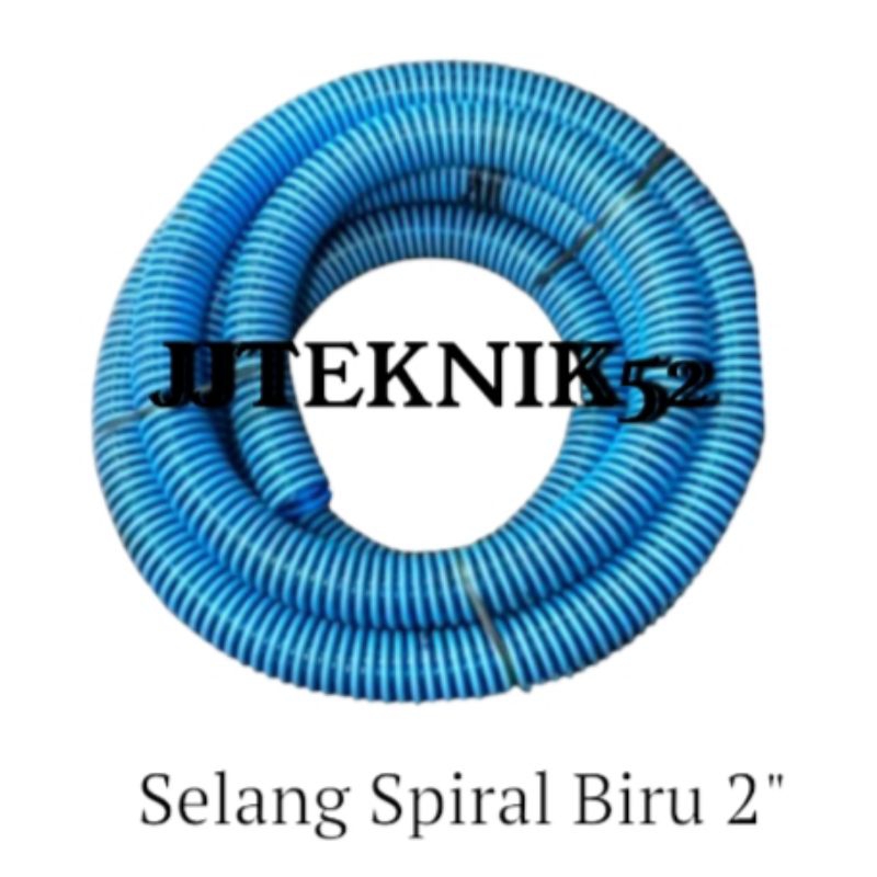 Jual SELANG HISAP ISAP SPIRAL BIRU 2" INCH | Shopee Indonesia