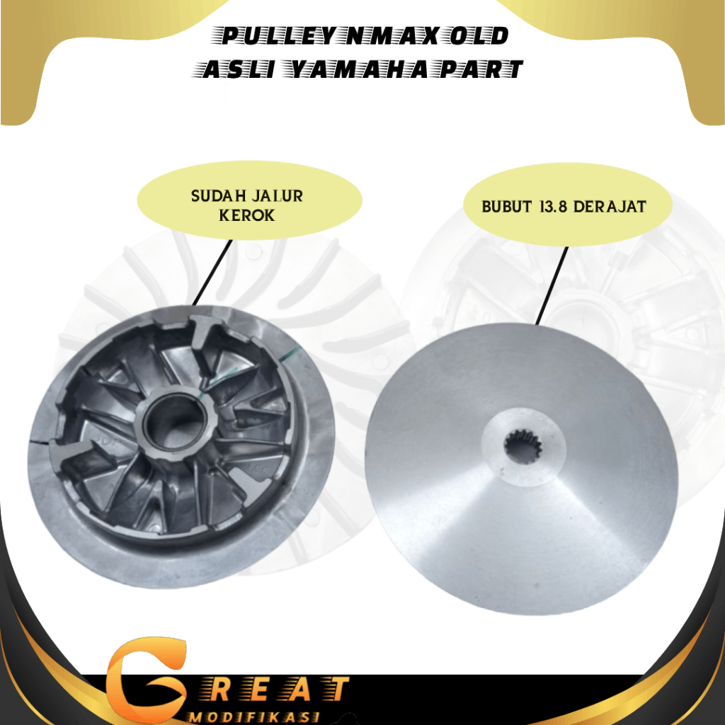 Jual RUMAH ROLLER BUBUT NMAX PULLEY NMAX OLD CUSTOM AEROX 155 NEW RACING BUBUT ROLLER RACING ...