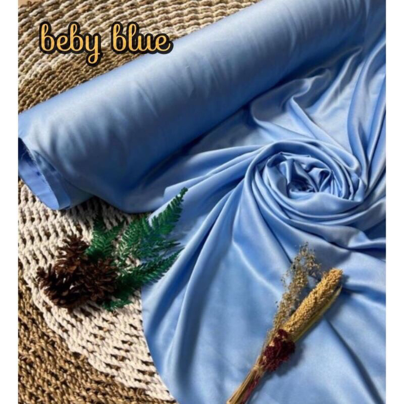 Jual Kain bahan Velvet Valentino silk/ kain bahan satin velvet silk ...