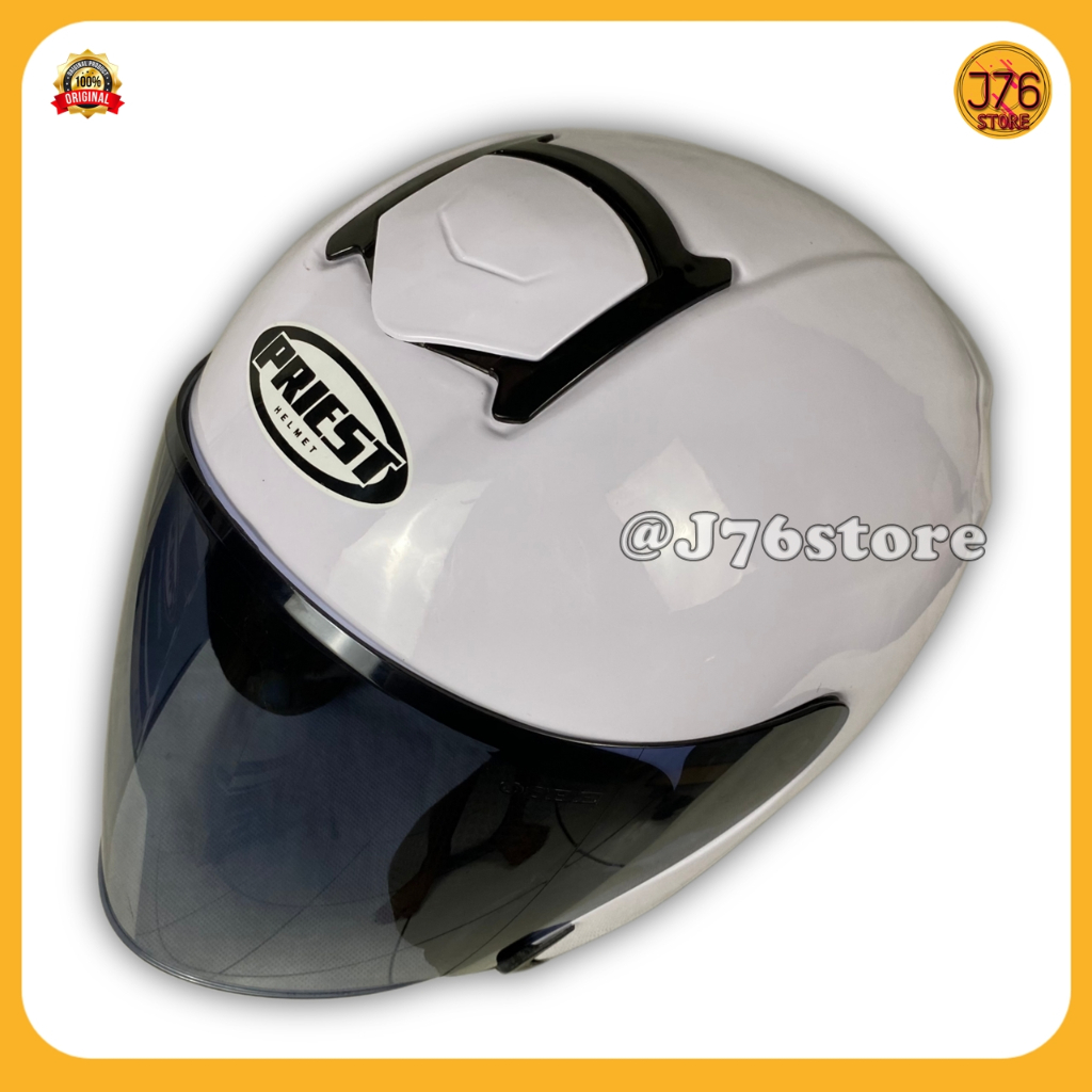 Jual Helm Sepeda Motor Half Face Model Njs Kairoz Solid Polos Bye ...