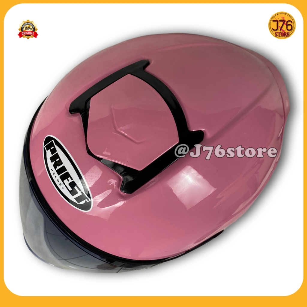 Jual Helm Sepeda Motor Half Face Model Njs Kairoz Solid Polos Bye ...