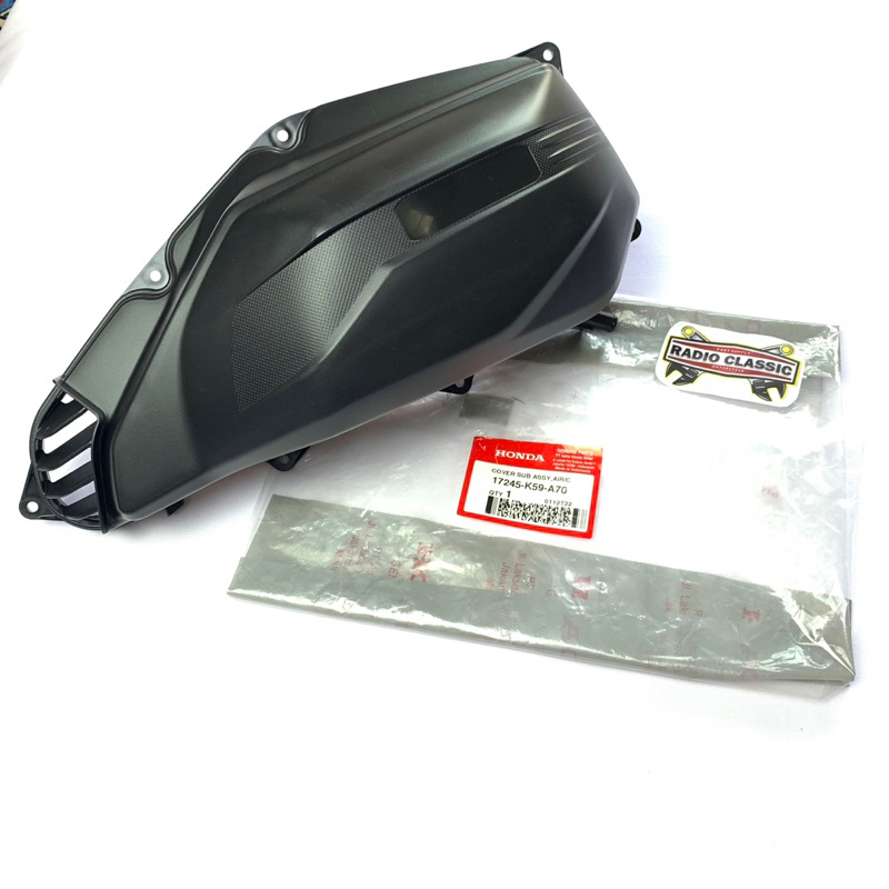 Jual Tutup Saringan Udara Cover Sub Assy Air C Honda Vario 150 eSP K59J 17245K59A70 Original Ahm ...