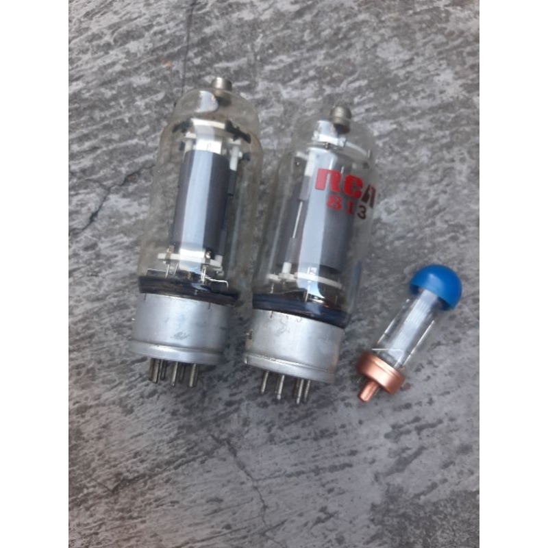Jual SEPAKET TABUNG AUDIO PEMANCAR RCA 813 BEAM POWER TUBE DAN SYLVANIA ...