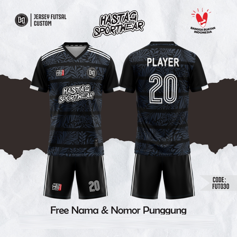 Jual JERSEY BAJU FUTSAL/SEPAK BOLA FULL PRINTING BEBAS CUSTOM DESIGN ...