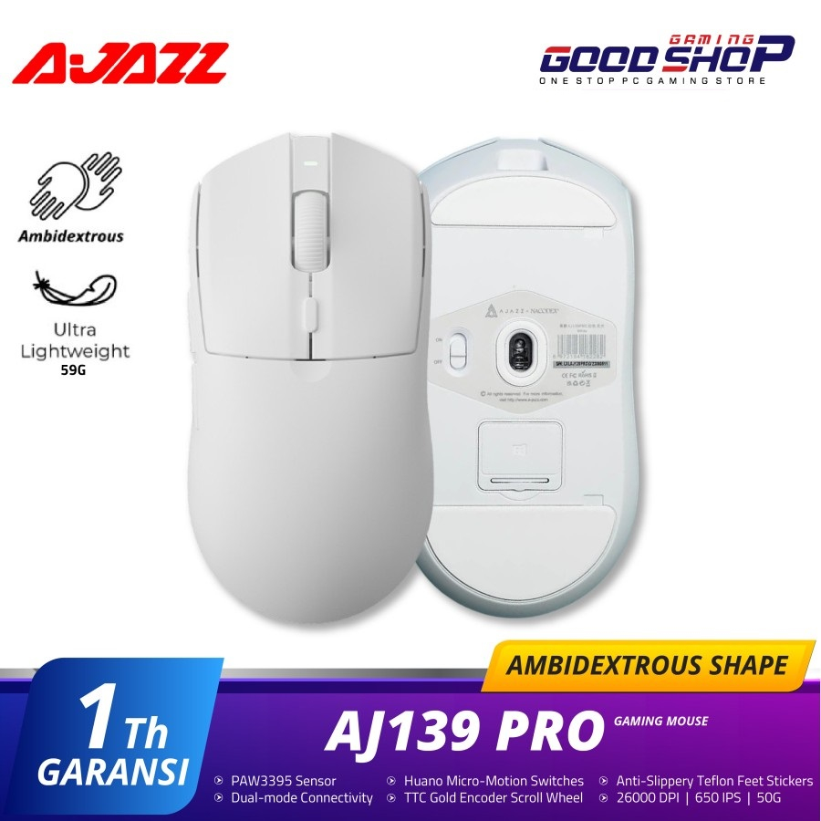 Jual AJAZZ AJ139 PRO - Gaming Mouse | Shopee Indonesia