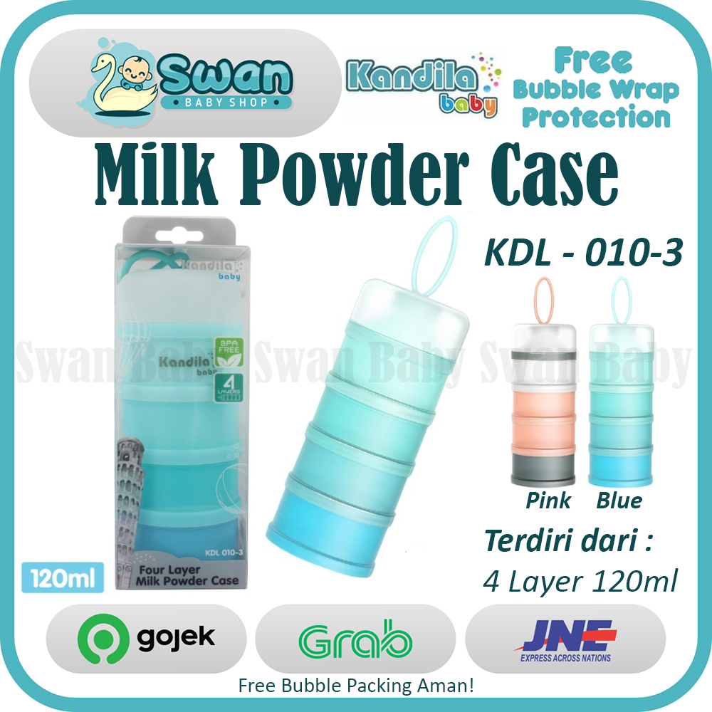 Jual Kandila Baby Four Layer Milk Powder Case KDL 010-3 / Kontainer ...