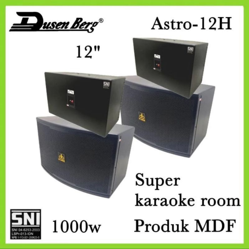 Jual Speaker Pasif 12 Inch Astro 12 Super Speaker Karaoke Room - 2 Unit ...