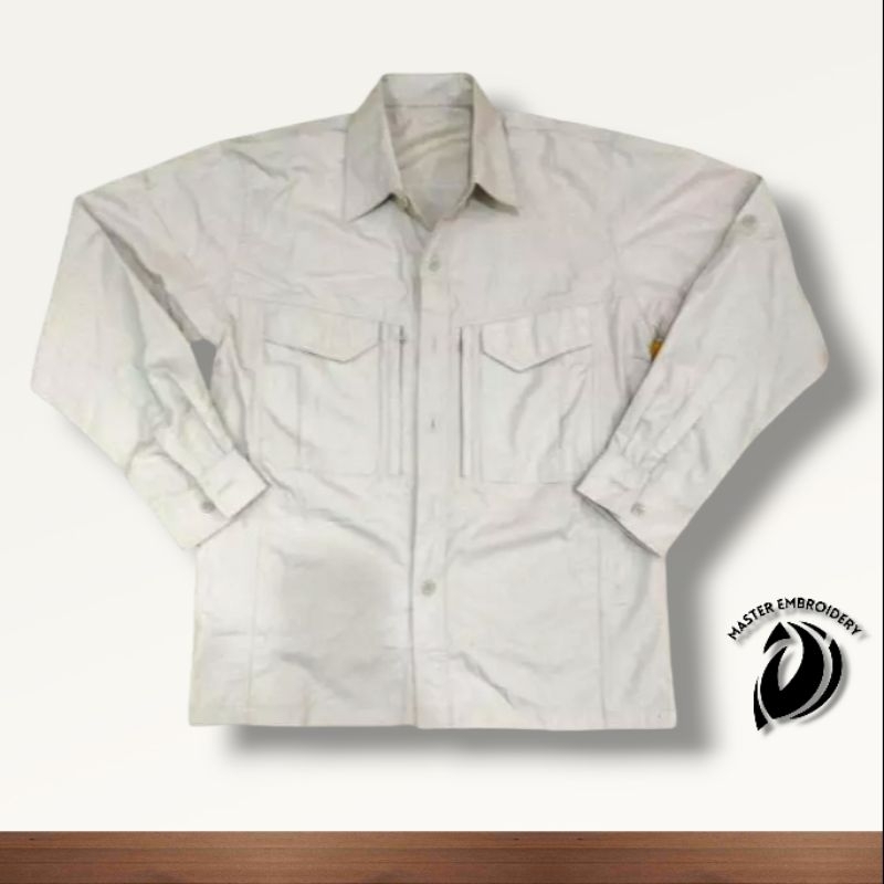 Jual KEMEJA CREAM POL PP PDH | Shopee Indonesia