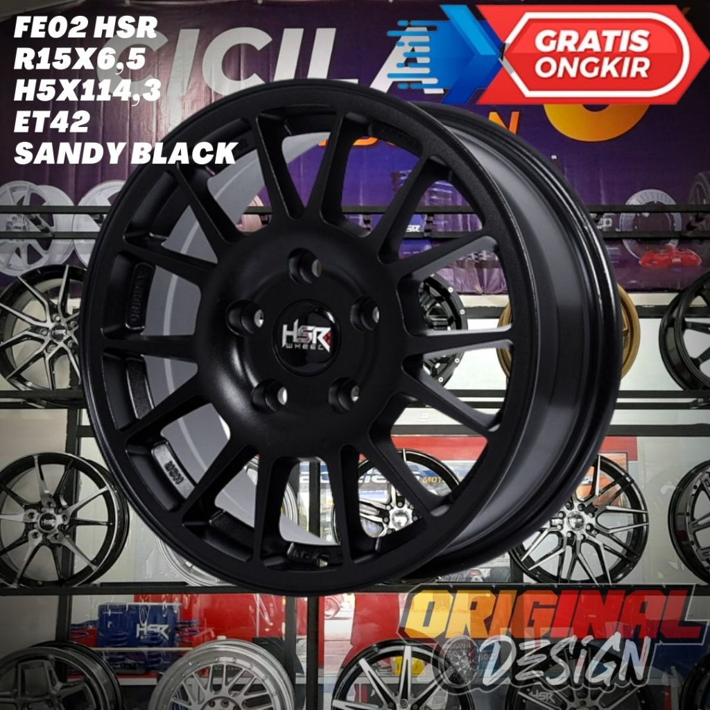 Jual Velg Mobil Ring 15 HSR FE02 R15 Untuk XPANDER , ERTIGA , APV , LUXIO | Shopee Indonesia