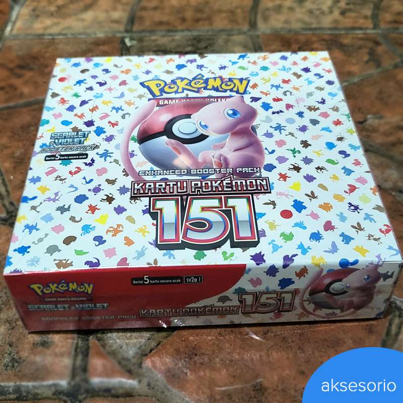 Jual [PROMO] Pokemon TCG Indonesia Seri SV2a “Kartu Pokemon 151” Enhanced Booster pack 1 BOX ...