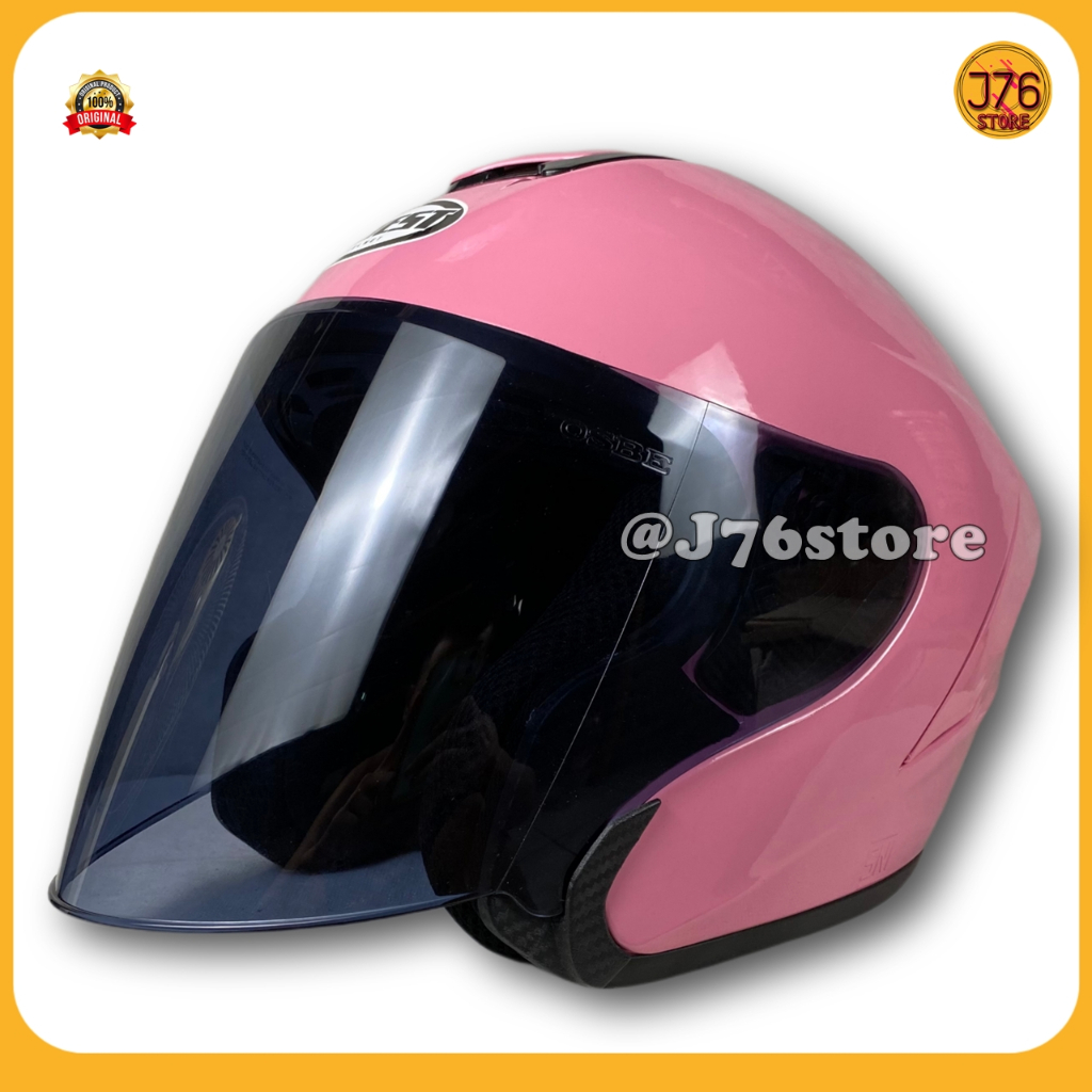 Jual Helm Sepeda Motor Half Face Model Njs Kairoz Solid Polos Bye ...