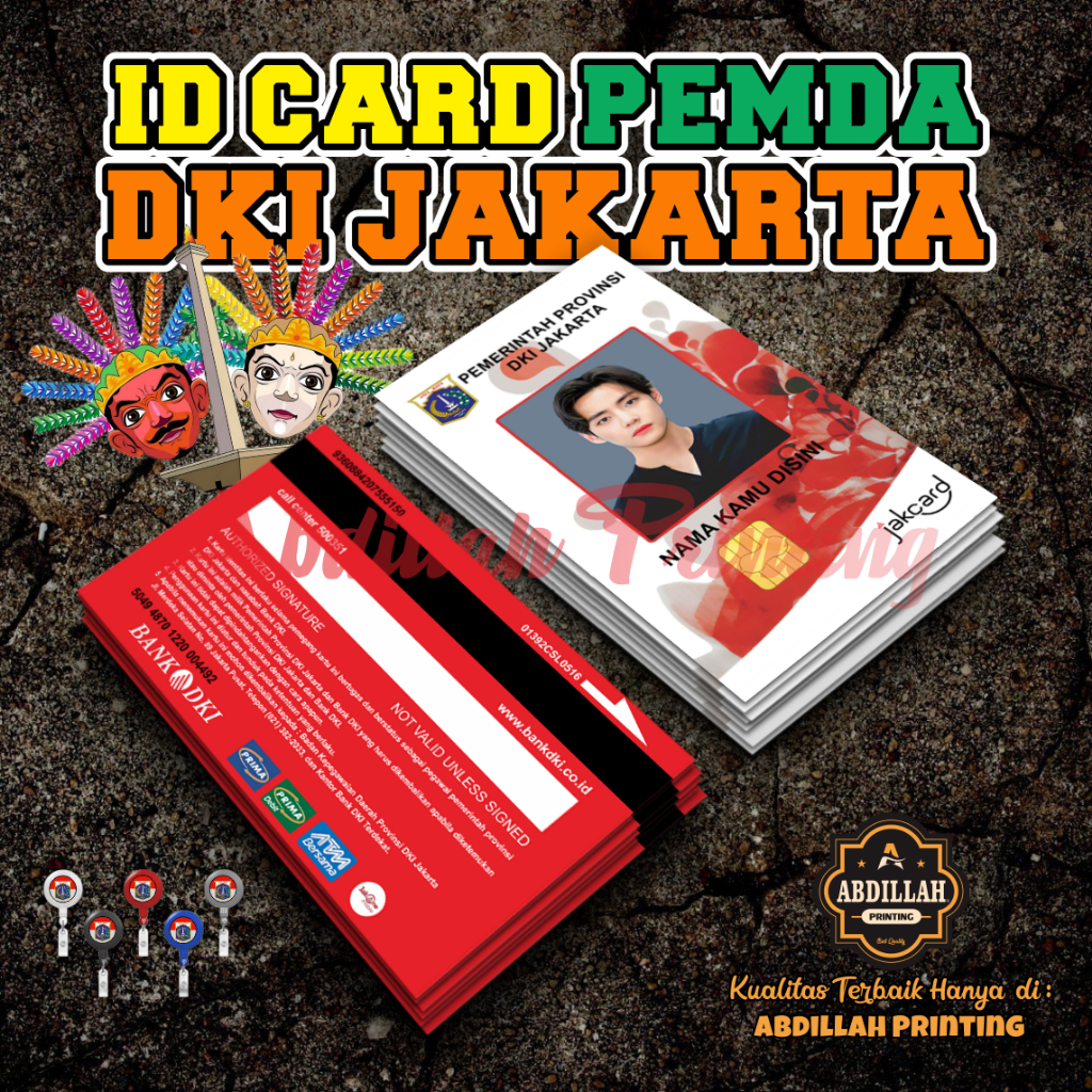 Jual ID CARD PEMDA DKI JAKARTA LENGKAP | Shopee Indonesia