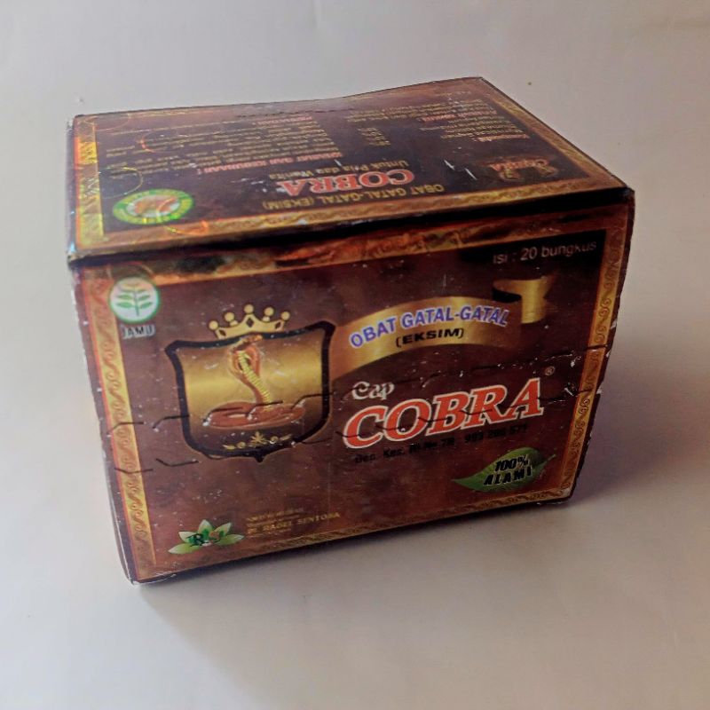 Jual Obat Gatal - Gatal Eksim Cap Cobra Original | Shopee Indonesia