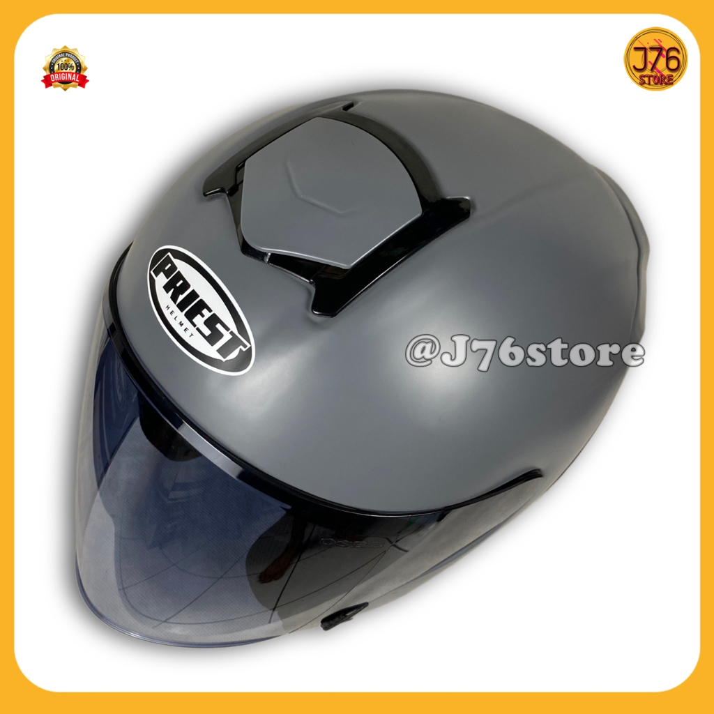 Jual Helm Sepeda Motor Half Face Model Njs Kairoz Solid Polos Bye ...
