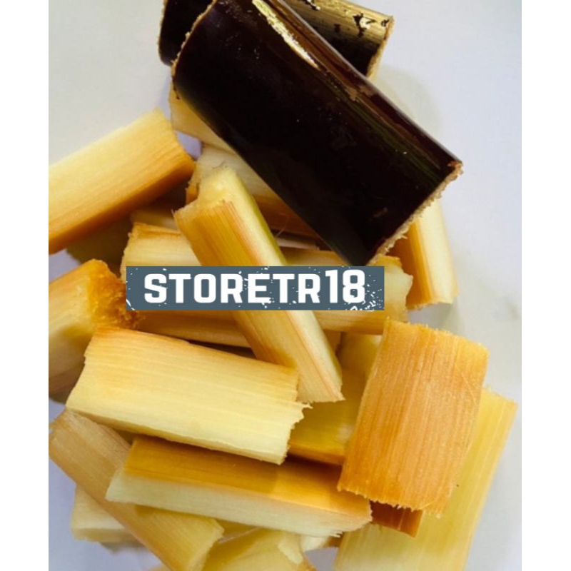 Jual Tebu Hitam Tebu Ireng Tebu Wulung Sudah Kupas Per 500 Gram ...