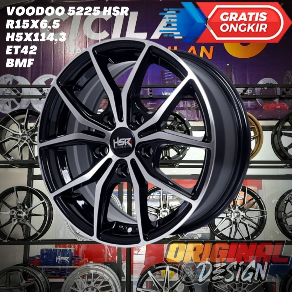 Jual Velg Mobil Racing Ring 15 HSR VOODOO R15 Taruna , Sonet , Apv ...