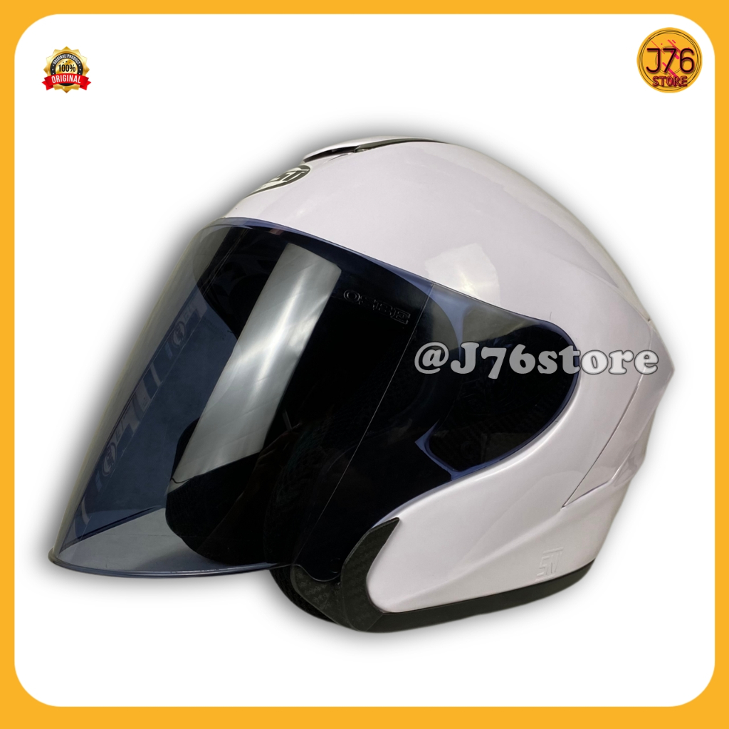 Jual Helm Sepeda Motor Half Face Model Njs Kairoz Solid Polos Bye ...
