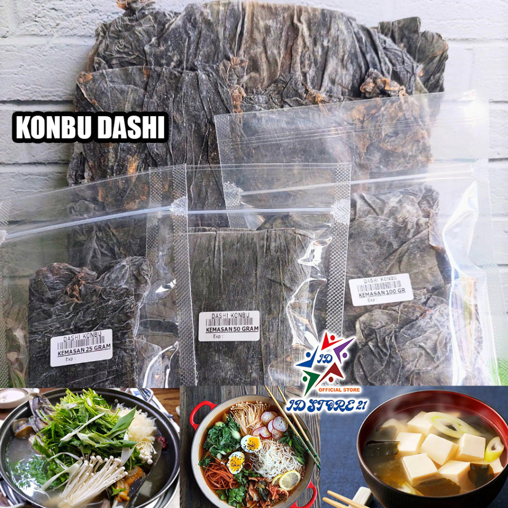 Jual Kombu Dashi Konbu Dashima Haidai Kaldu Rumput Laut Import Kelp ...