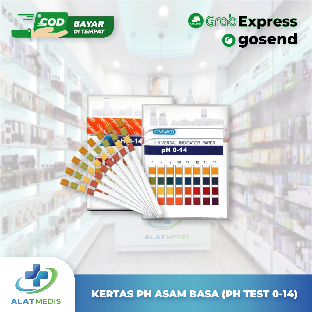 Jual kertas lakmus ph alat ukur air minum kadar asam basa / Ph ...