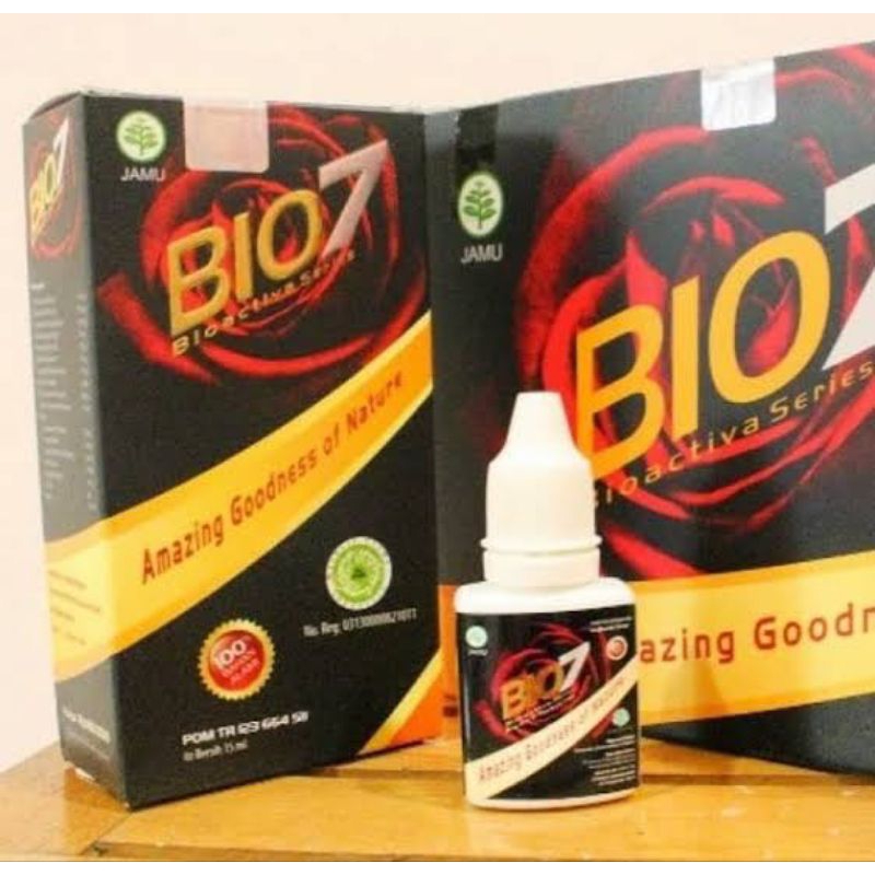 Jual BIO7 BIO SEVEN BIO 7, JAMU TETES HERBAL ORIGINAL 15ML | Shopee ...