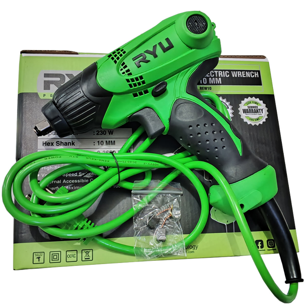 Jual ORIGINAL!!! RYU mesin impact wrench listrik ryu rew 10 mesin buka ...