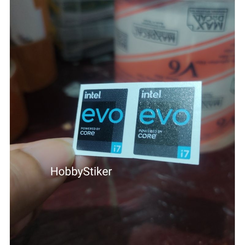 Jual Stiker core i7 evo untuk pc laptop notebook | Shopee Indonesia
