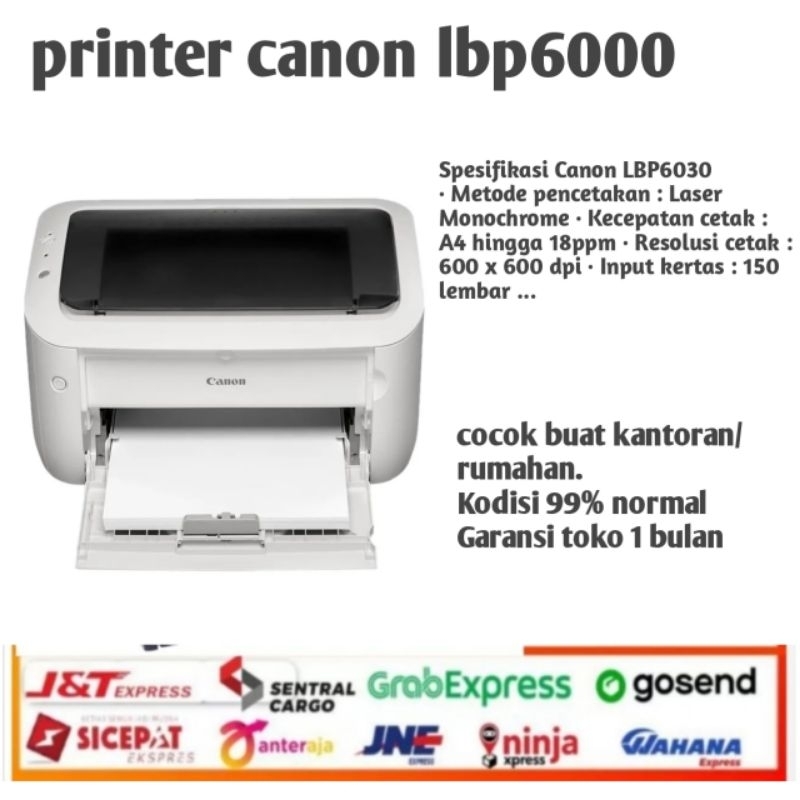 Jual printer canon lbp6000 cetak hitam putih | Shopee Indonesia