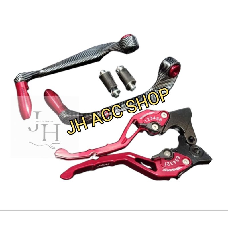 Jual Proguard Carbon Sabit plus Handle Variasi CNC Nmax PCX Aerox ...