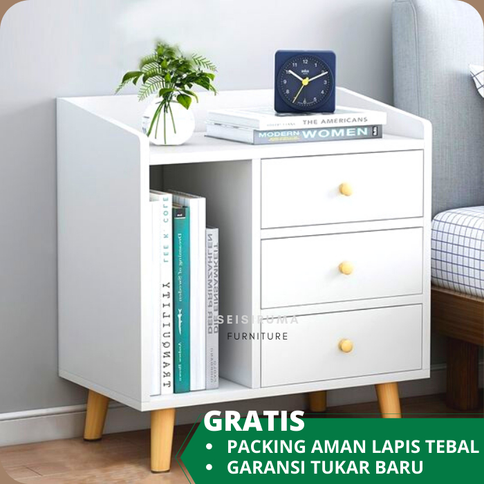 Jual Meja Nakas Samping Tempat Tidur Meja Kamar Minimalis Lemari Nakas ...