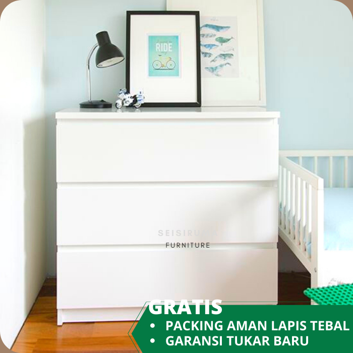 Jual Drawer Pakaian Meja Kamar Meja Kecil Meja Nakas Samping Tempat ...