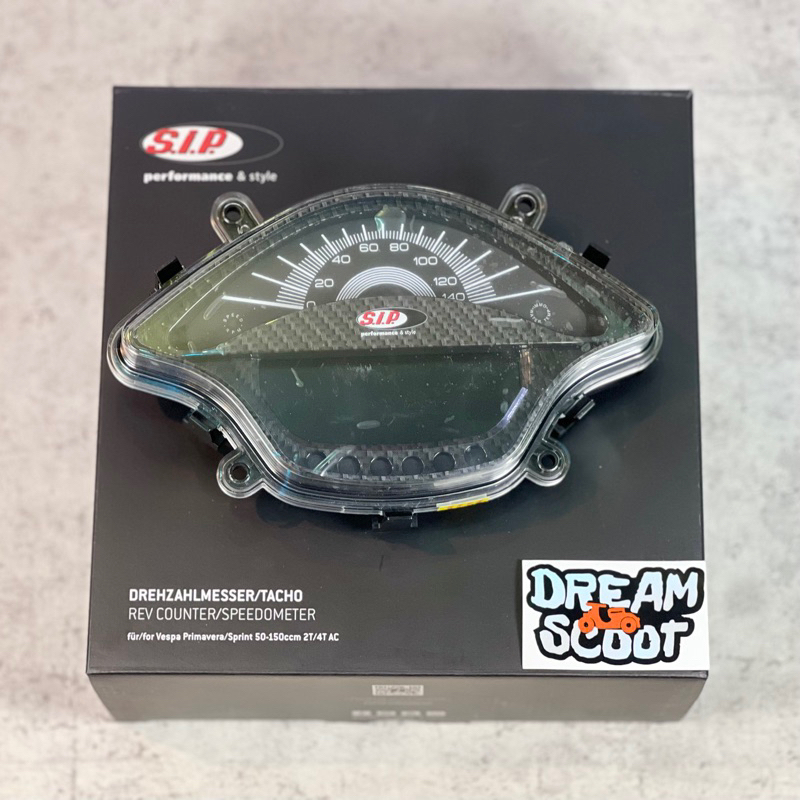 Jual Speedometer SIP Carbon Vespa Sprint Vespa primavera Speedo meter ...