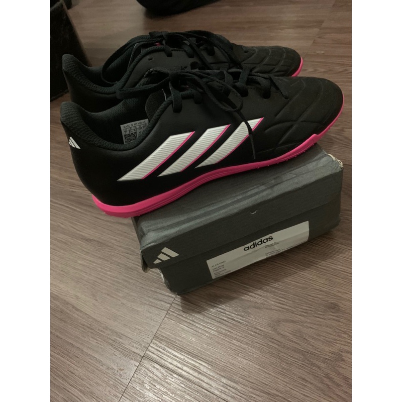 Jual Sepatu Futsal Adidas Copa Pure.4 IN - Black Pink | Shopee Indonesia