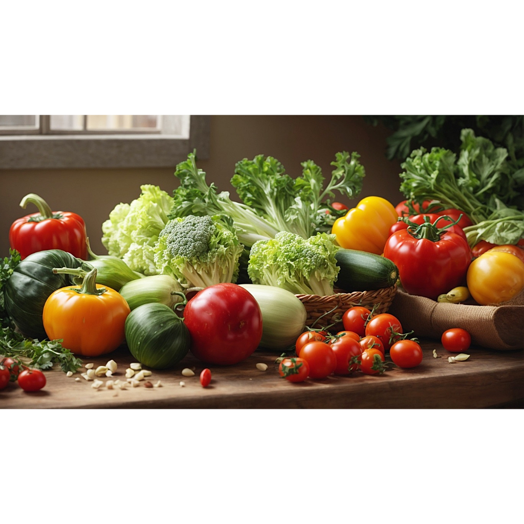 Jual Lukisan Sayur Sayuran di atas Meja dengan Desain Terbaru | Shopee ...